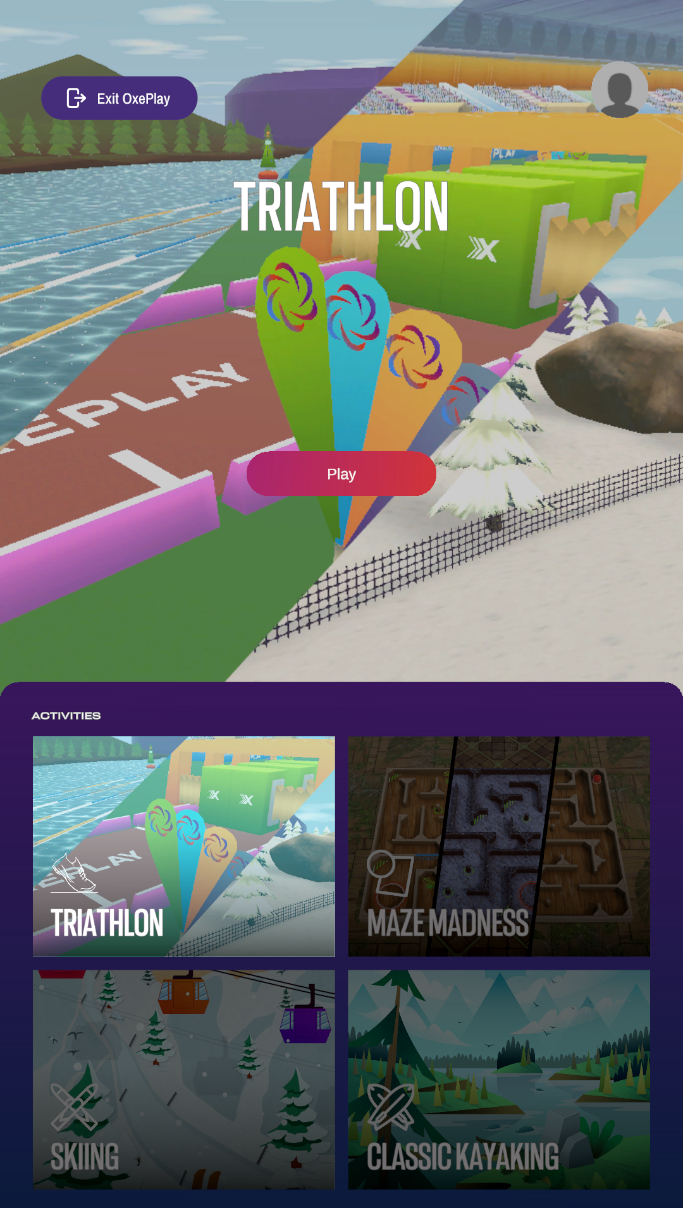 OxePlay ⦁ Triathlon Game – OxeFit